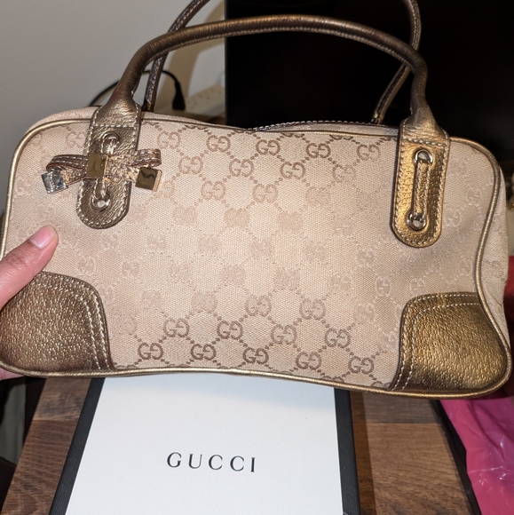 Gucci | Bags | Vintage Gucci Small Gg Monogram Bag | Poshmark